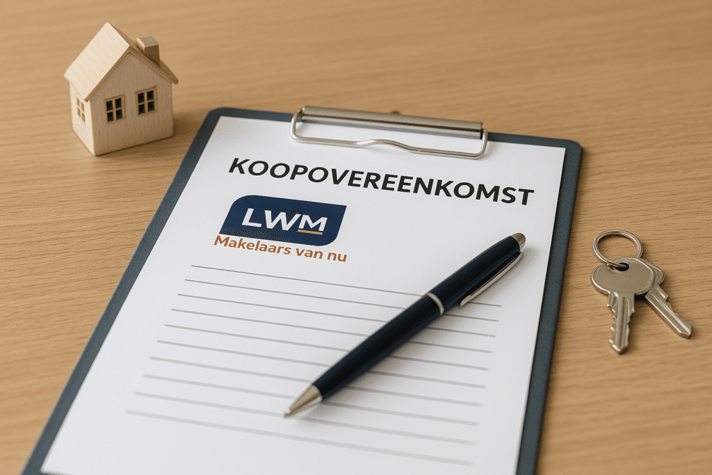 Koopovereenkomst - LWM: De makelaars van nu!